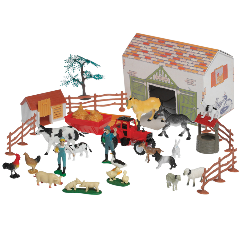 LARGE TRADITIONAL FARMYARD PLAY SET | ﻿Rex London