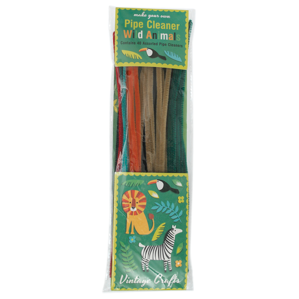 WILD ANIMAL PIPE CLEANER SET | ﻿Rex London