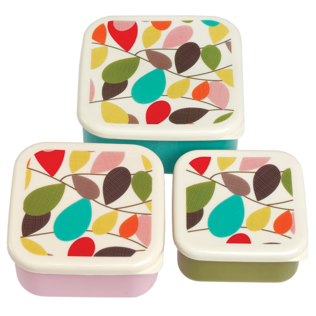SET OF 3 VINTAGE IVY SNACK BOXES | ﻿Rex London