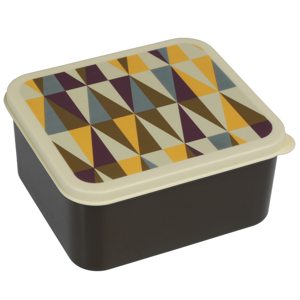 METRO GEOMETRIC LUNCH BOX | ﻿Rex London