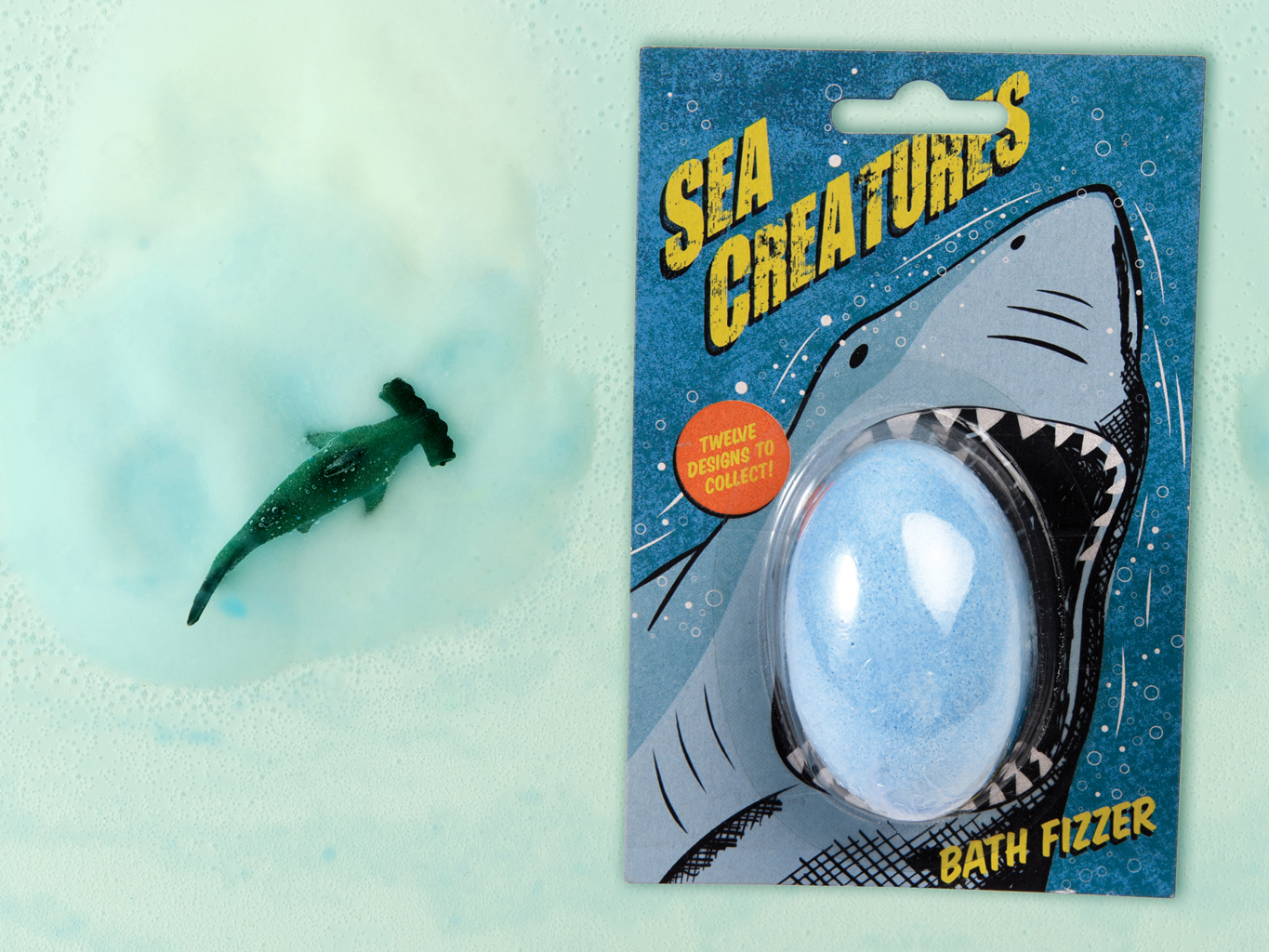 SEA CREATURES BATH FIZZER | ﻿Rex London