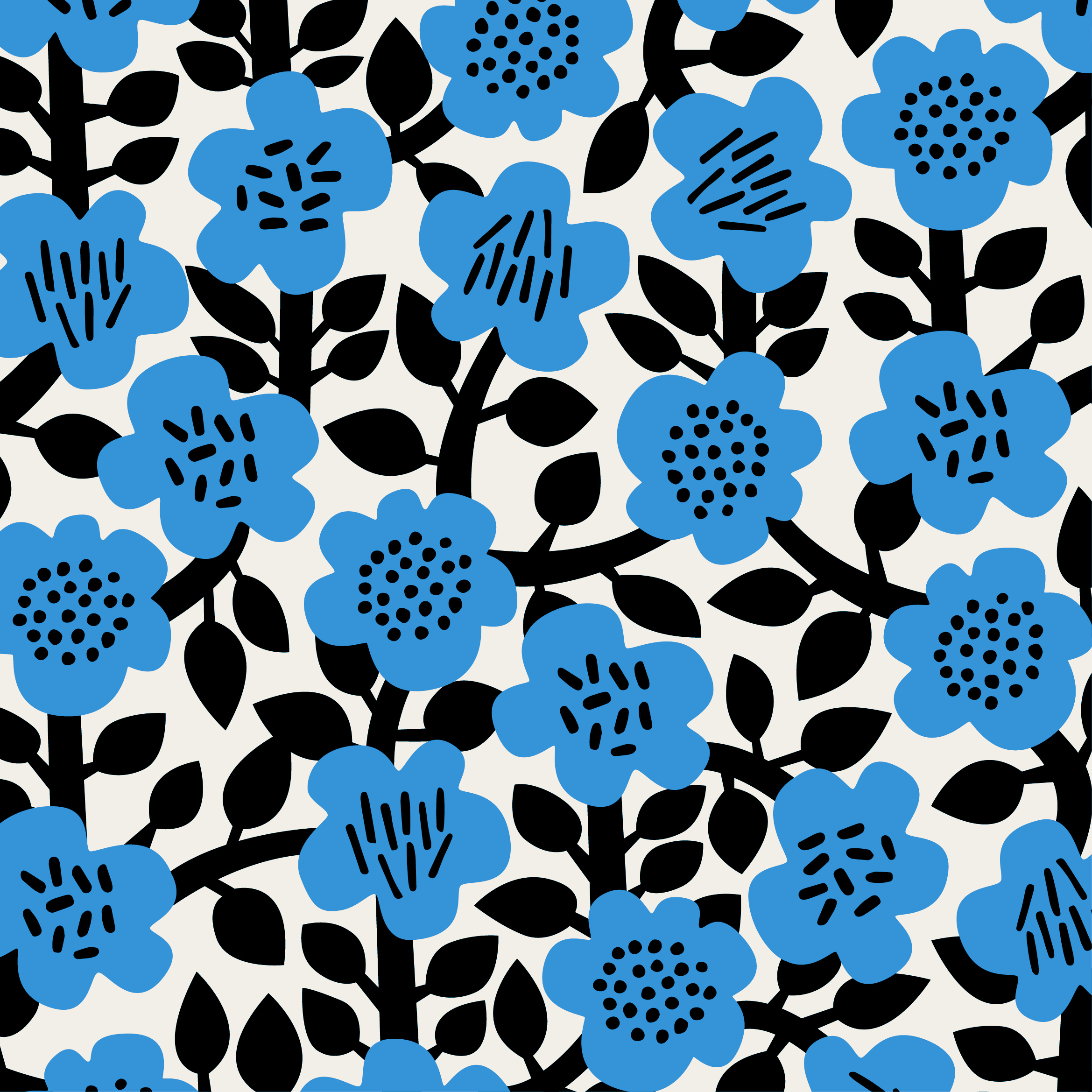 ASTRID FLOWER WRAPPING PAPER (5 SHEETS) | ﻿Rex London