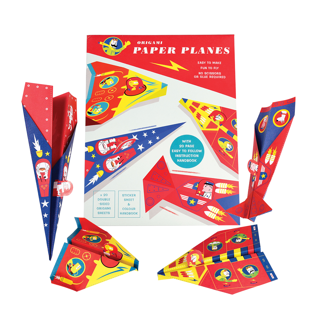 Children's origami kit - Paper planes | ﻿Rex London