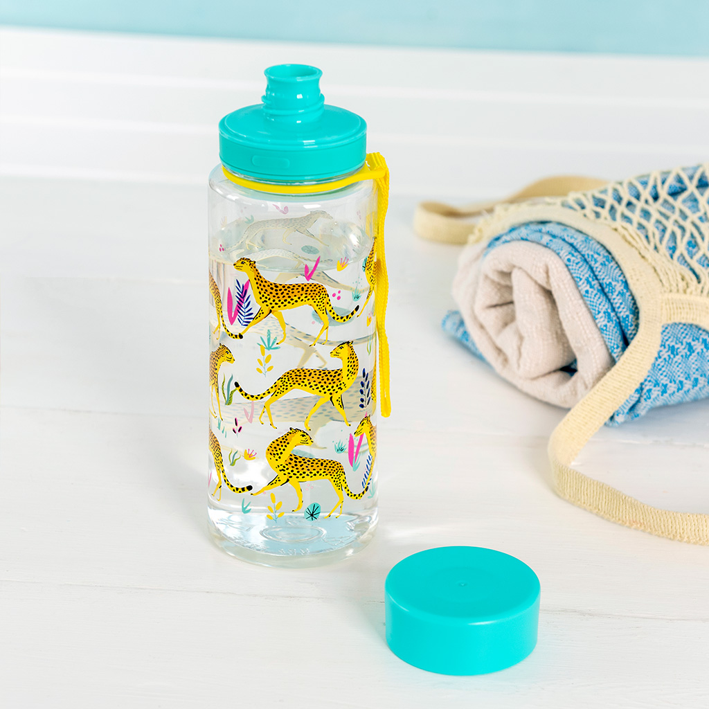 Water bottle 600ml - Cheetah | ﻿Rex London