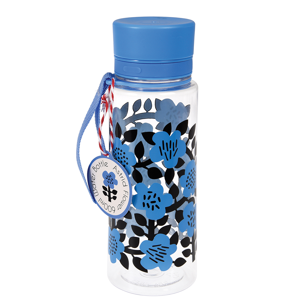 Water bottle 600ml - Astrid Flower | ﻿Rex London