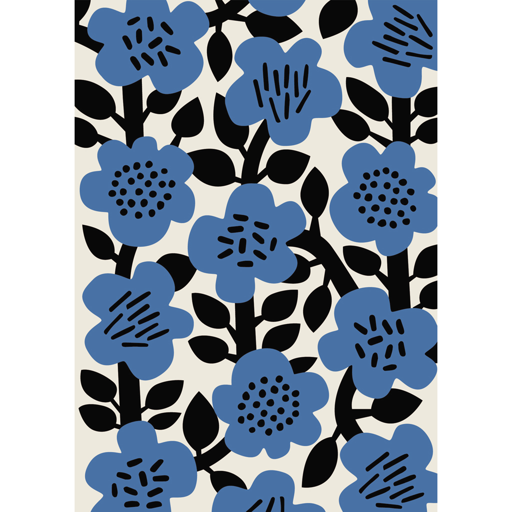 LARGE ASTRID FLOWER CARD | ﻿Rex London