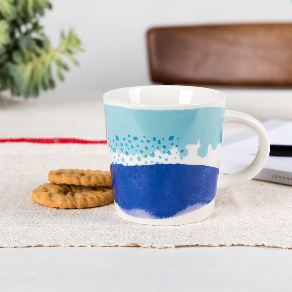Into The Blue Porcelain Mug | ﻿Rex London