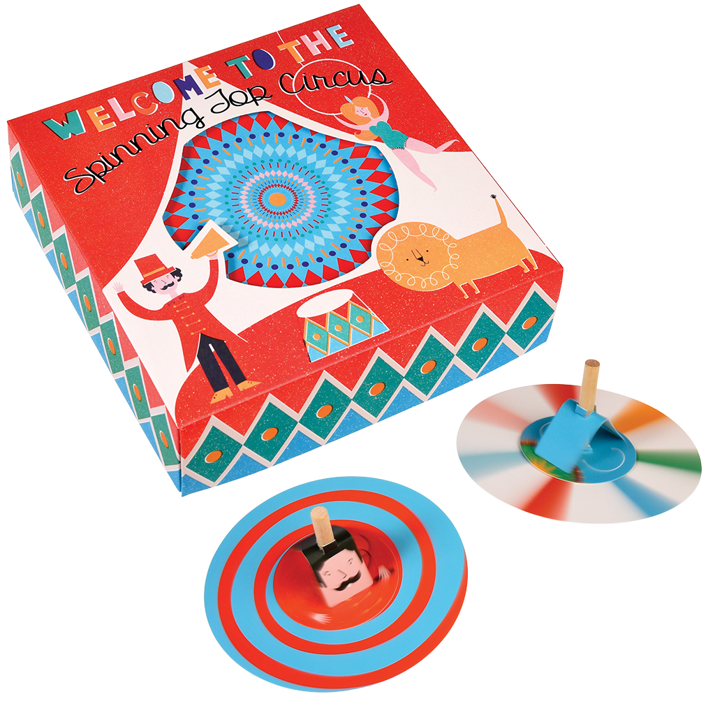 CIRCUS SPINNING TOPS GAME | ﻿Rex London