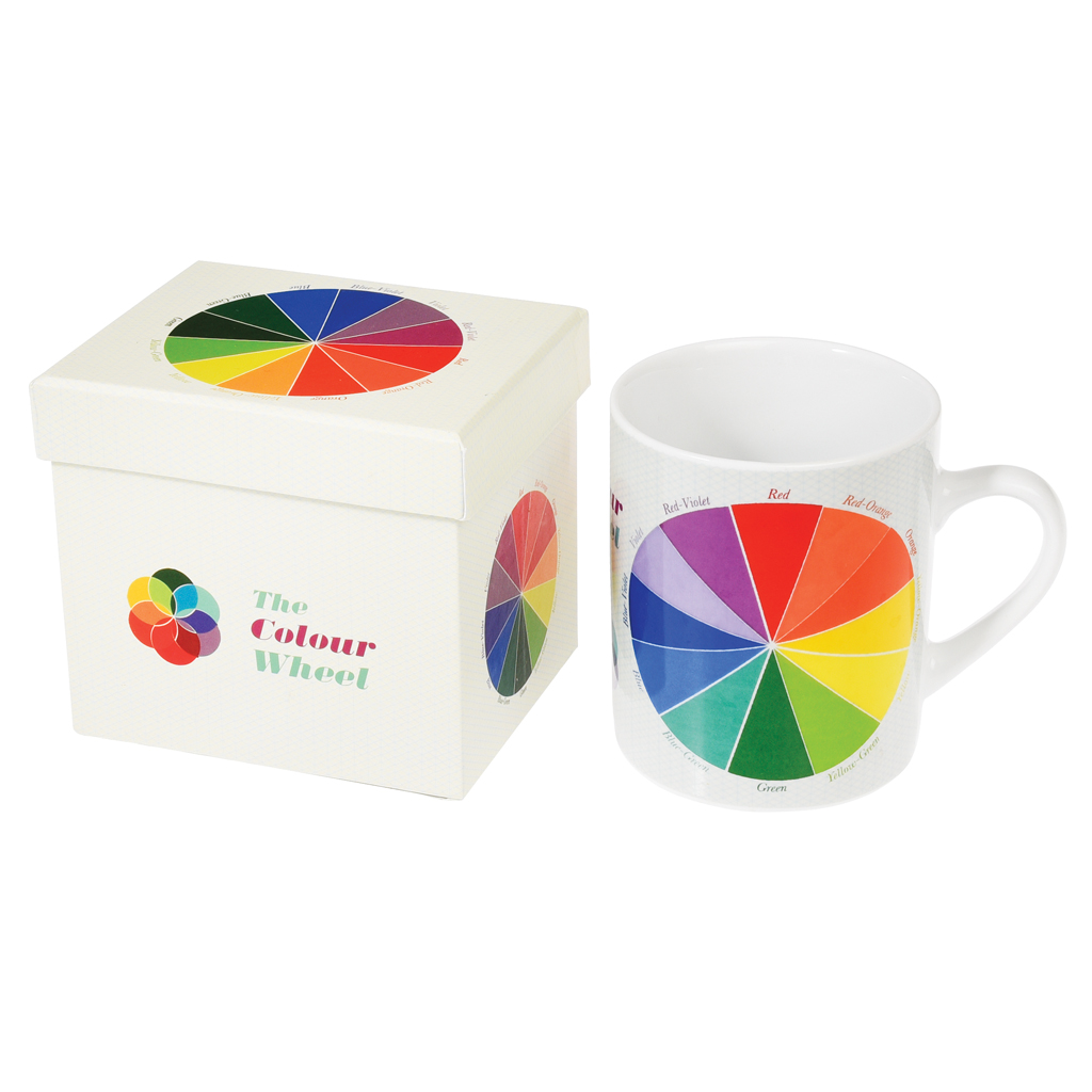 COLOUR WHEEL MUG IN GIFT BOX | ﻿Rex London
