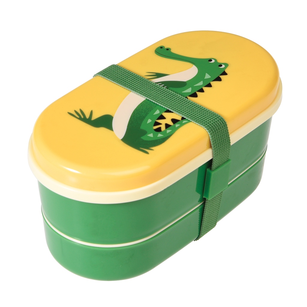 HARRY THE CROCODILE BENTO BOX | ﻿Rex London