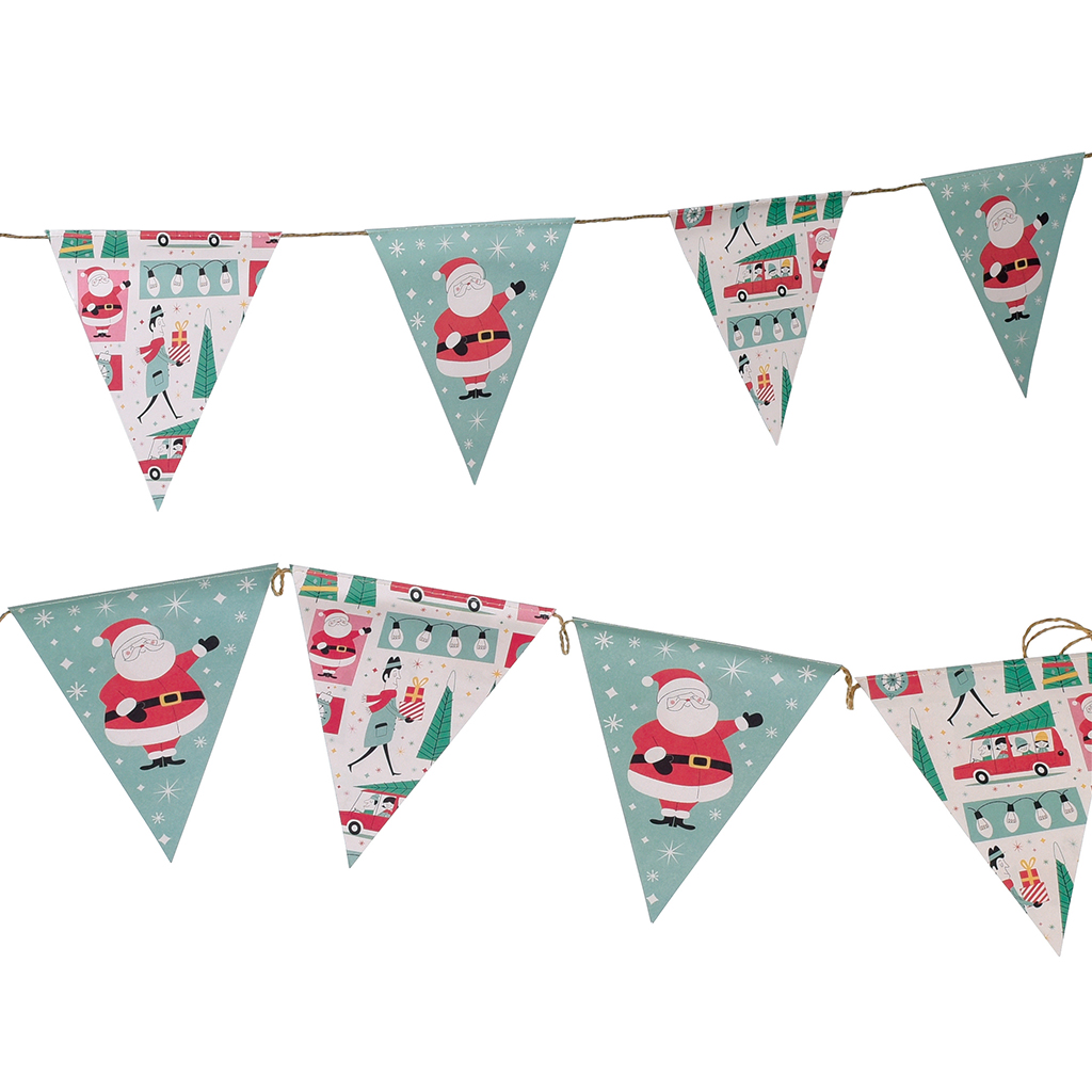 WEIHNACHTLICHE WIMPELKETTE "FESTIVE FAMILY" | ﻿Rex London