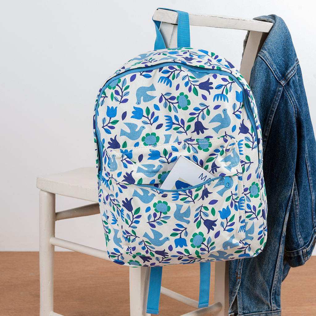 FOLK DOVES BACKPACK | ﻿Rex London