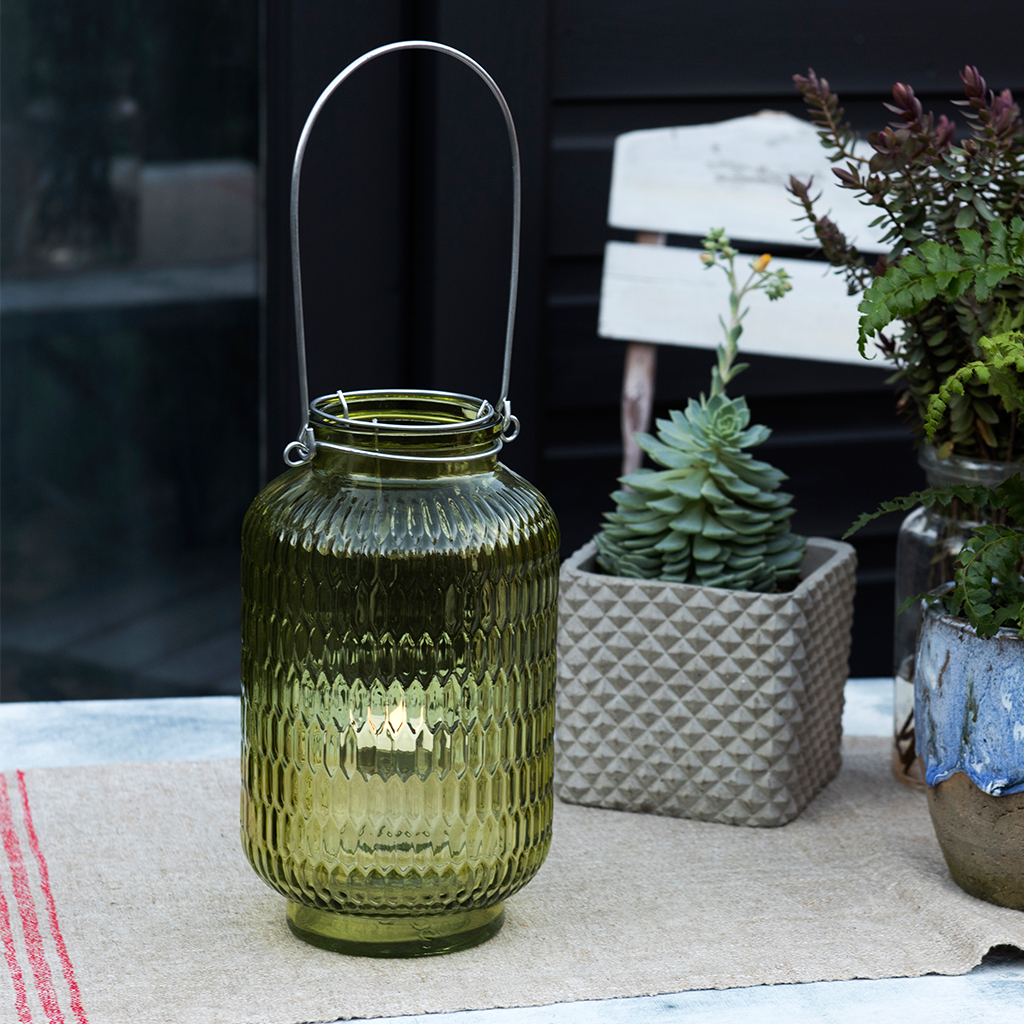 Green Honeycomb Tea Light Holder | ﻿Rex London
