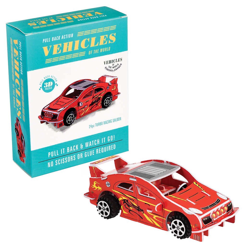 MAKE YOUR OWN PULL BACK RACING CAR | ﻿Rex London