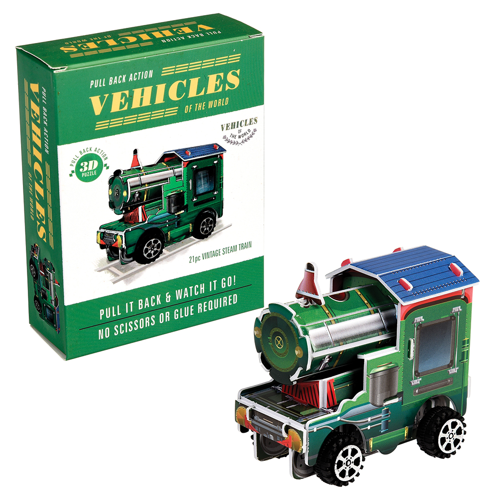 MAKE YOUR OWN PULL BACK STEAM TRAIN | ﻿Rex London