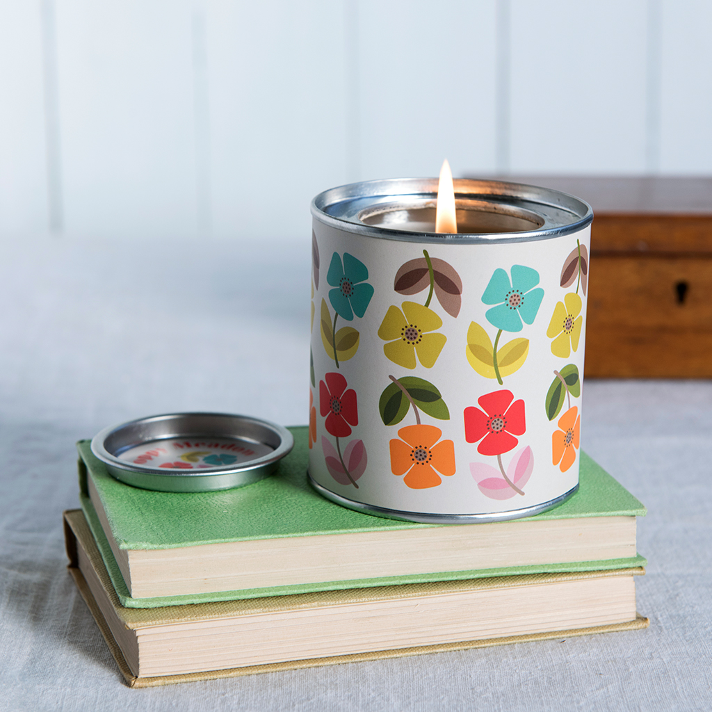 Mid Century Poppy Scented Candle | ﻿Rex London