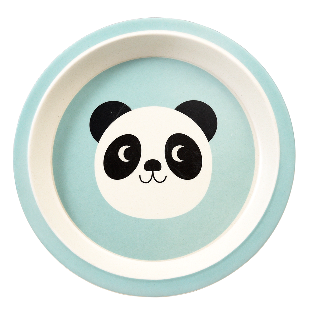 MIKO THE PANDA BAMBOO PLATE | ﻿Rex London