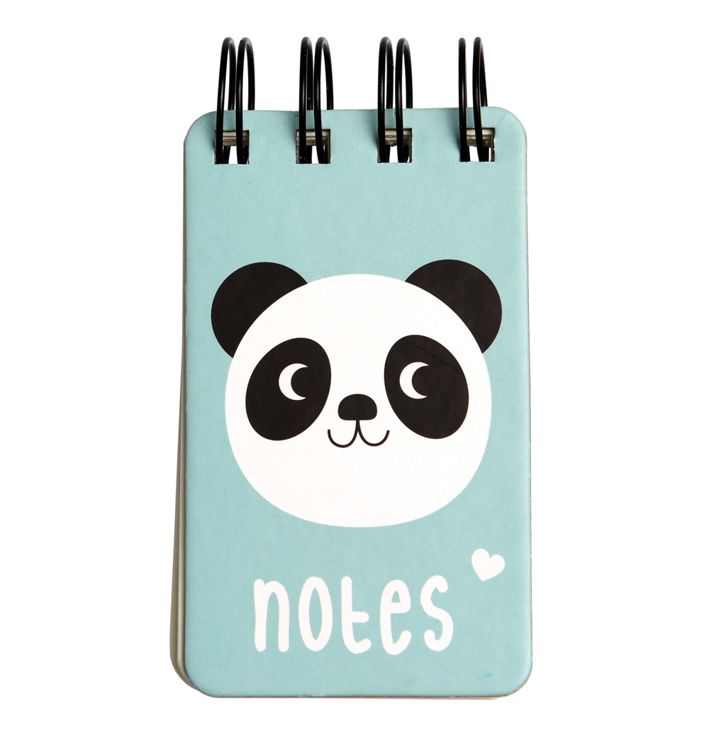 MINI PANDA SPIRAL NOTEBOOK | ﻿Rex London