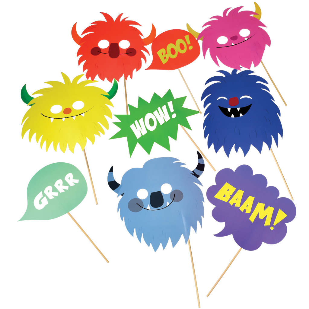 MONSTERS OF THE WORLD PHOTO BOOTH PROPS | ﻿Rex London