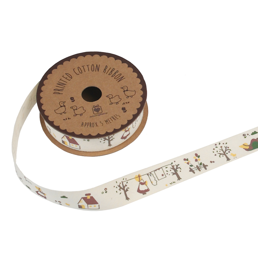 COUNTRYSIDE PRINTED RIBBON | ﻿Rex London