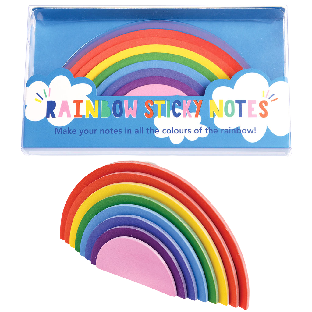 Rainbow sticky notes | ﻿Rex London
