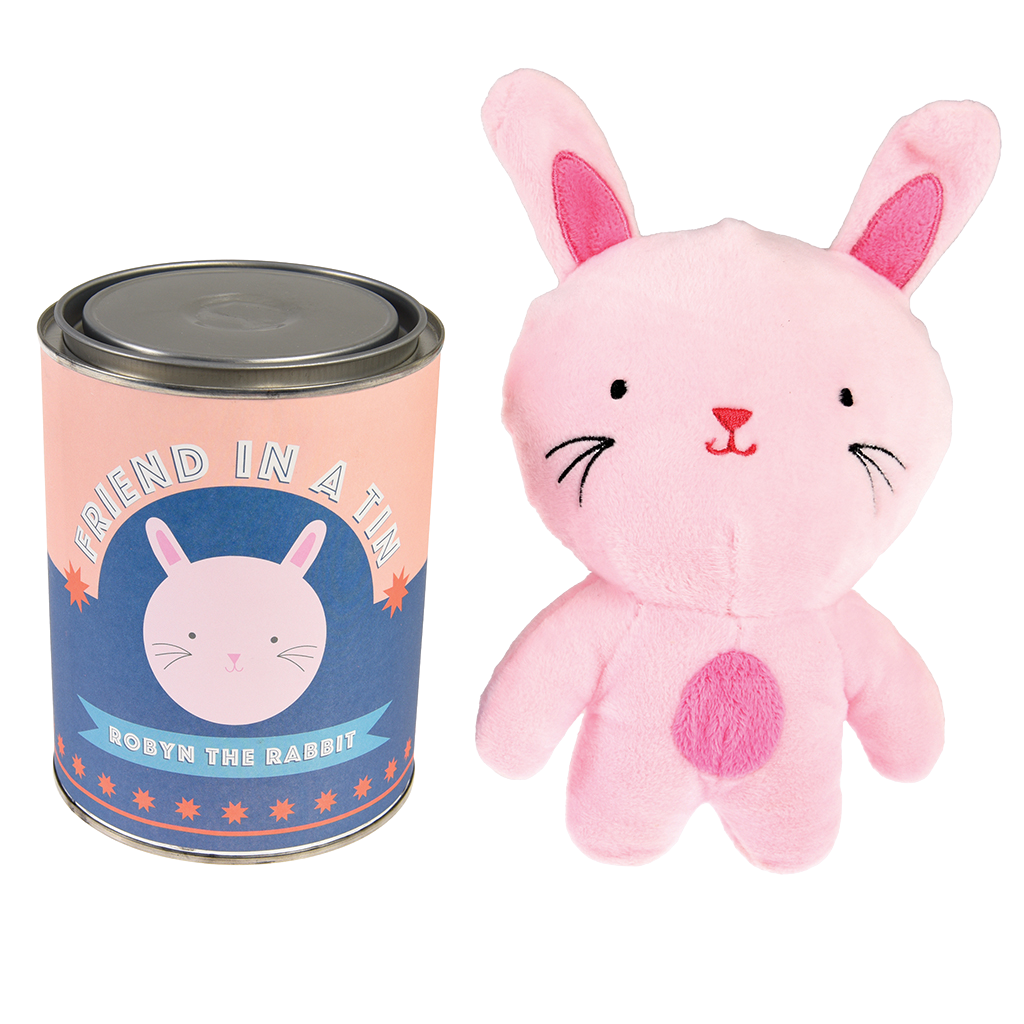 ROBYN THE RABBIT FRIEND IN A TIN | ﻿Rex London