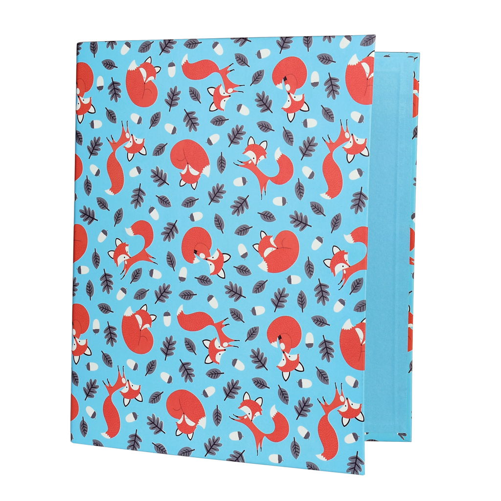 RUSTY THE FOX RING BINDER | ﻿Rex London