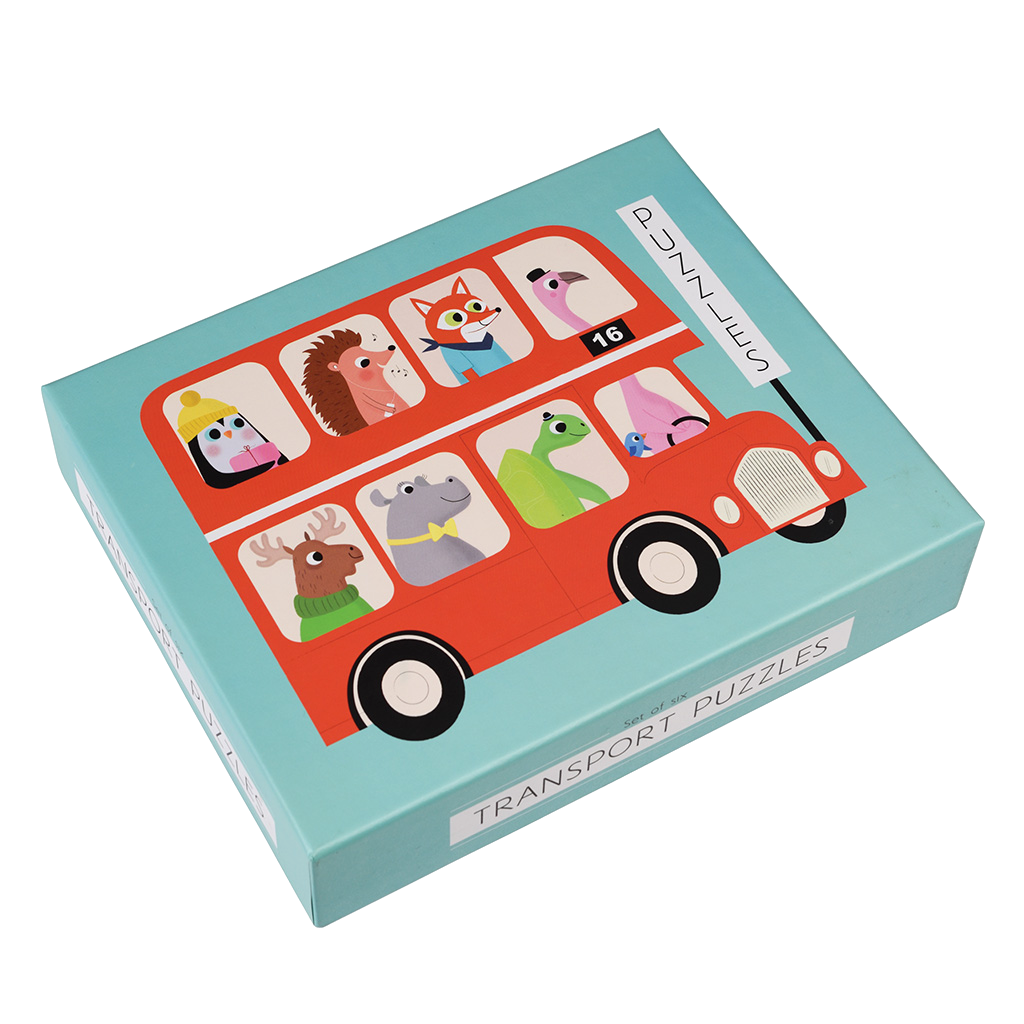 SET OF SIX TRANSPORT PUZZLES | ﻿Rex London