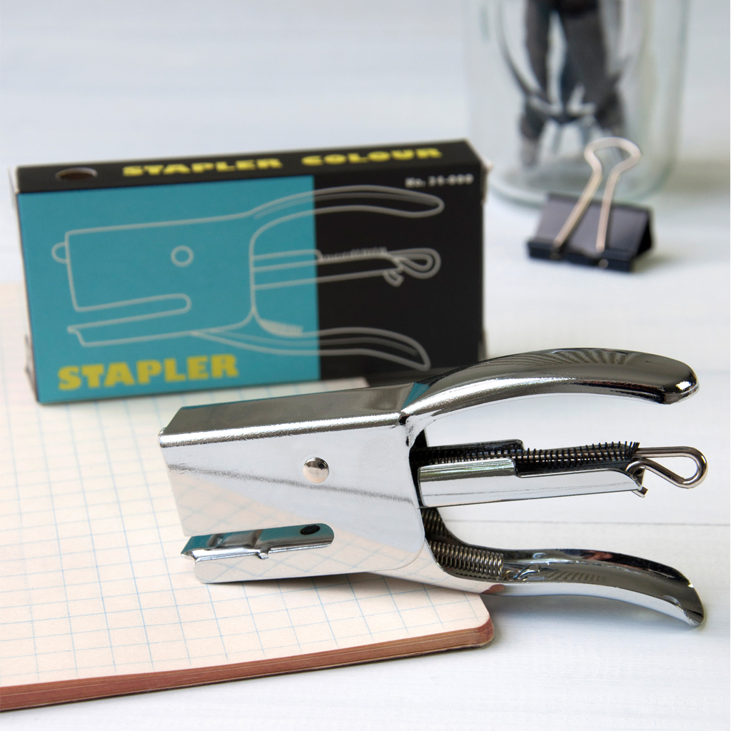 SILVER DOG MINI STAPLER | ﻿Rex London