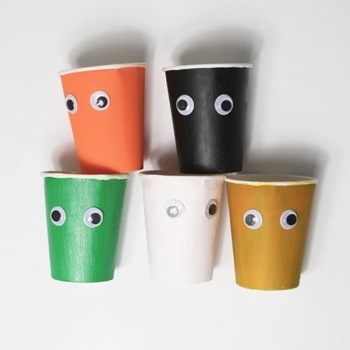 How To: Halloween monster cups | Rex London blog