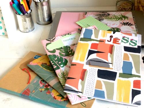 How to cover an exercise book | Rex London blog