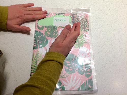 How to cover an exercise book | Rex London blog