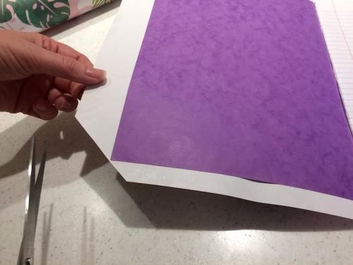 How to cover an exercise book | Rex London blog