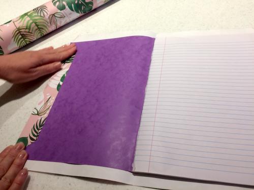 How to cover an exercise book | Rex London blog