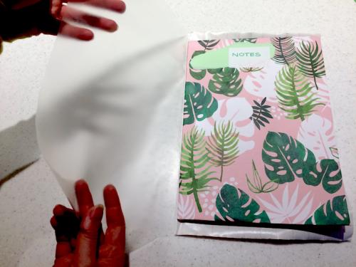 How to cover an exercise book | Rex London blog