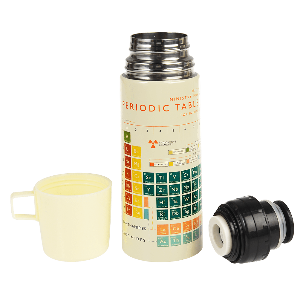 Periodic Table Flask And Cup | Rex London Periodic Table Flask And Cup | Rex London