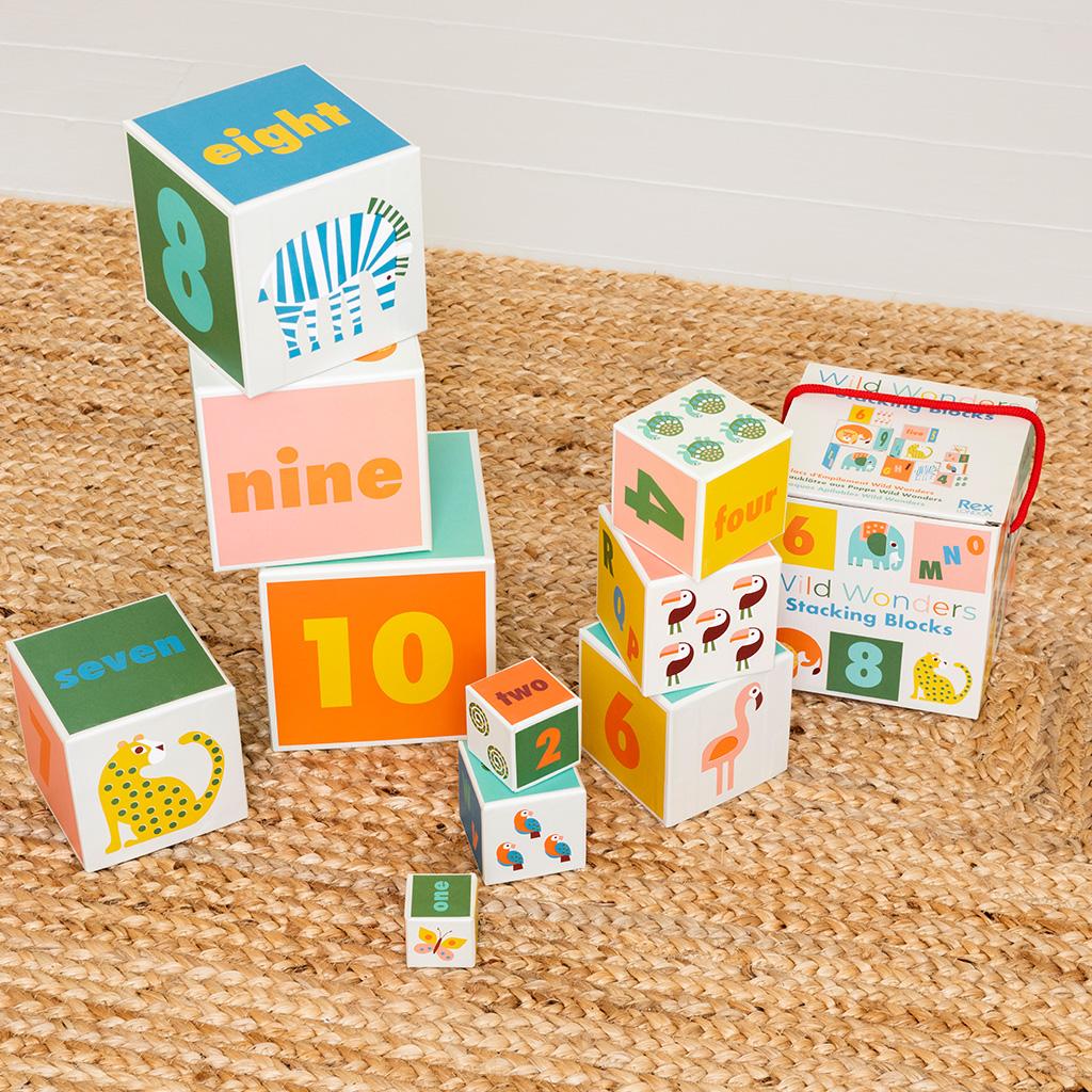 Wild Wonders Stacking Blocks | ﻿Rex London