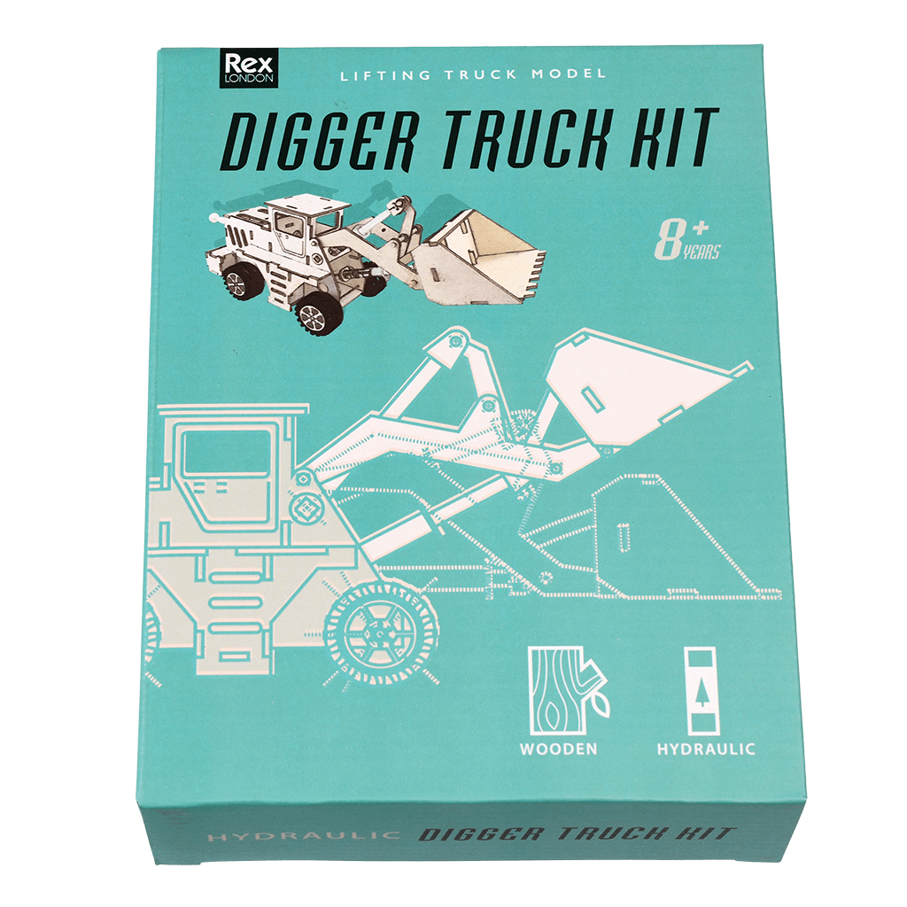 Make Your Own Hydraulic Digger Truck | Rex London Make Your Own Hydraulic Digger Truck | Rex London