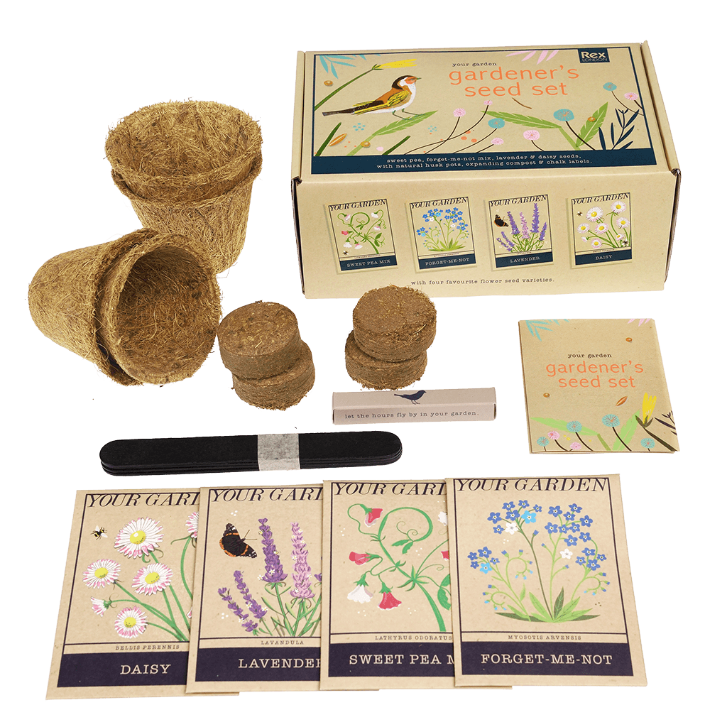 Your Garden Gardener's Seed Set | ﻿Rex London