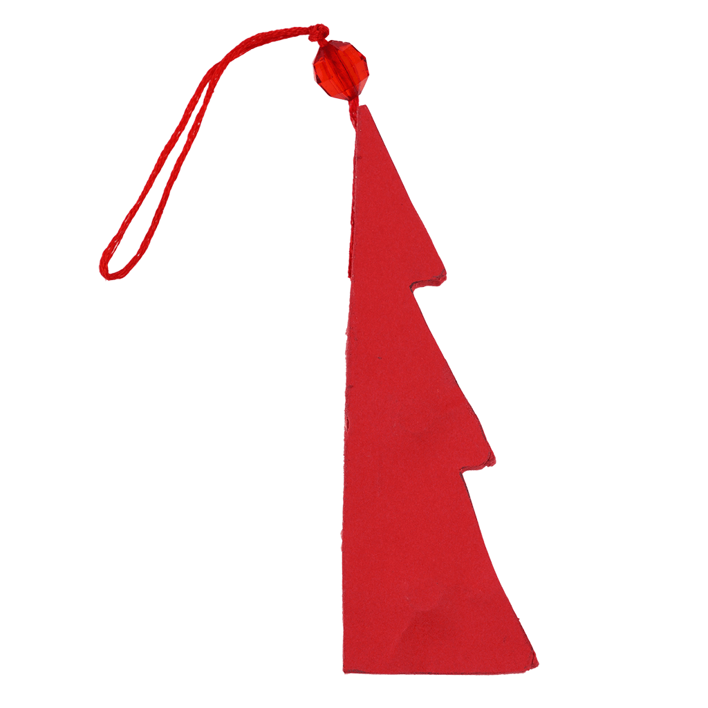 Red Tree Honeycomb Christmas Decoration | ﻿Rex London