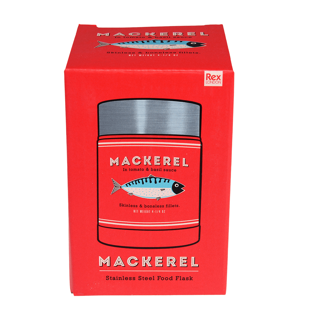 Fish Stainless Steel Food Flask | ﻿Rex London