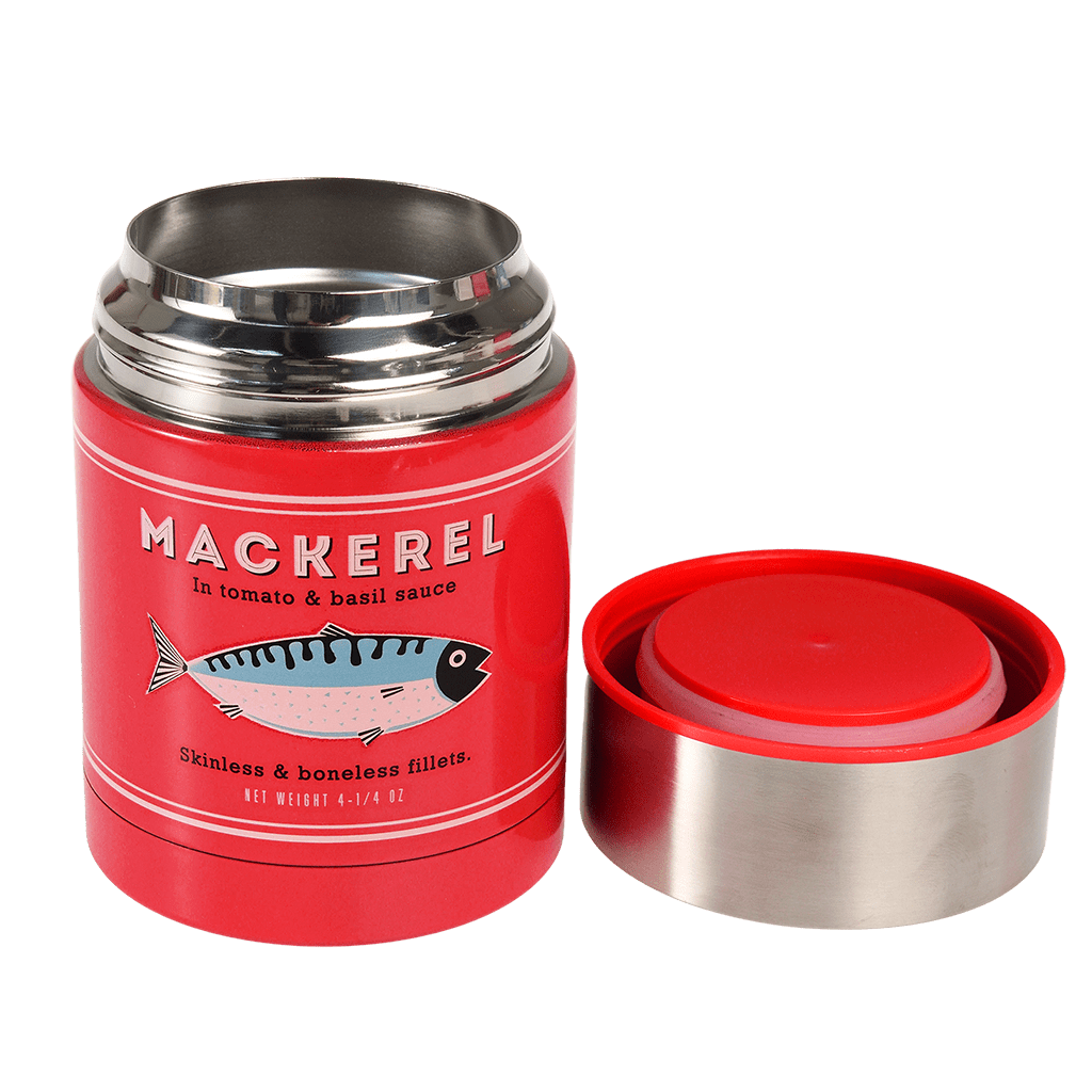Fish Stainless Steel Food Flask | ﻿Rex London