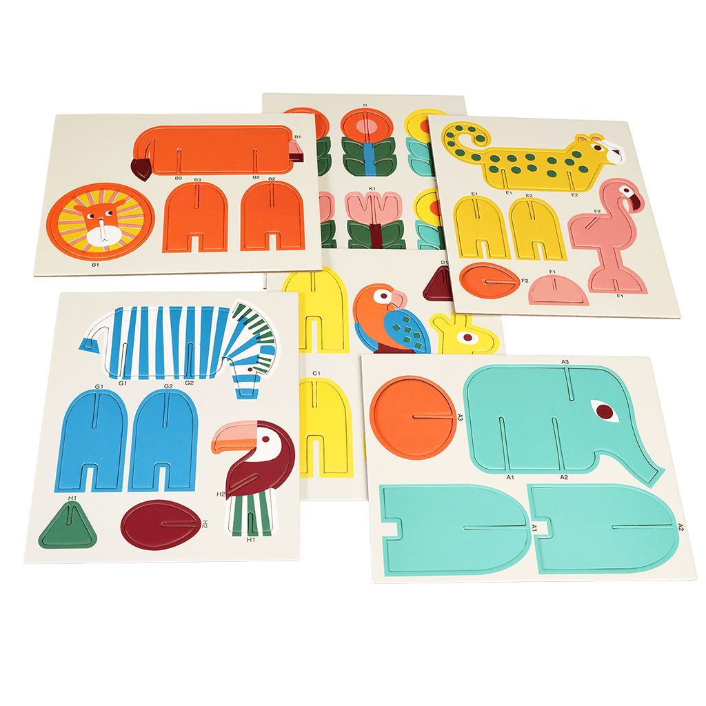 Wild Wonders Slot Together Playset | ﻿Rex London