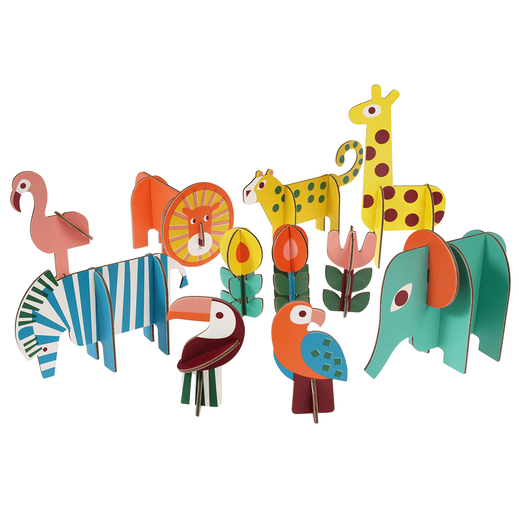 Wild Wonders Slot Together Playset | ﻿Rex London