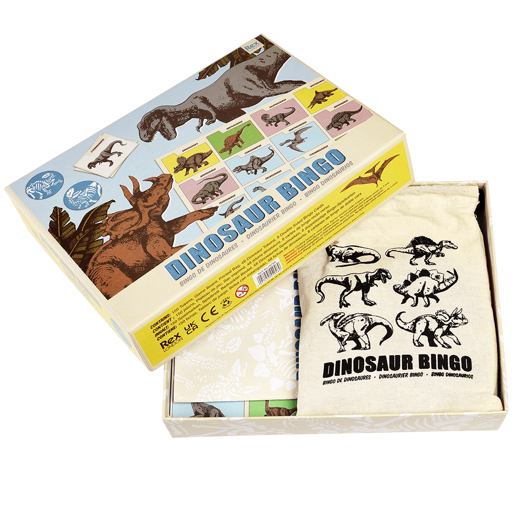 ﻿Prehistoric Land Dinosaur Bingo | ﻿Rex London