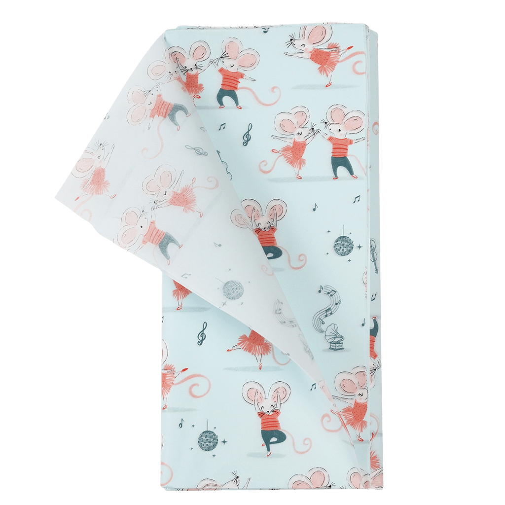 Mimi And Milo Tissue Paper (10 Sheets) | ﻿Rex London