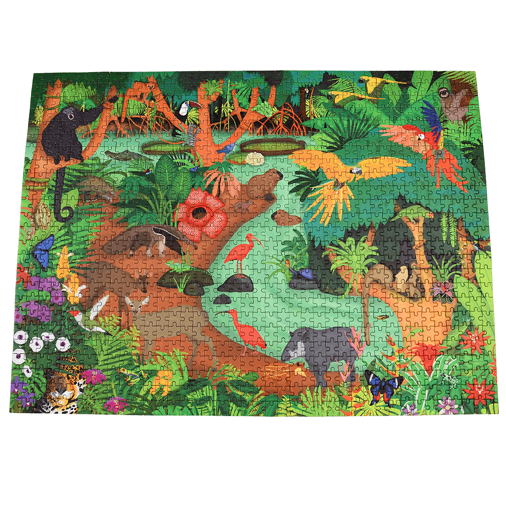 Puzzle Forêt Tropicale 1000 Pièces | ﻿Rex London