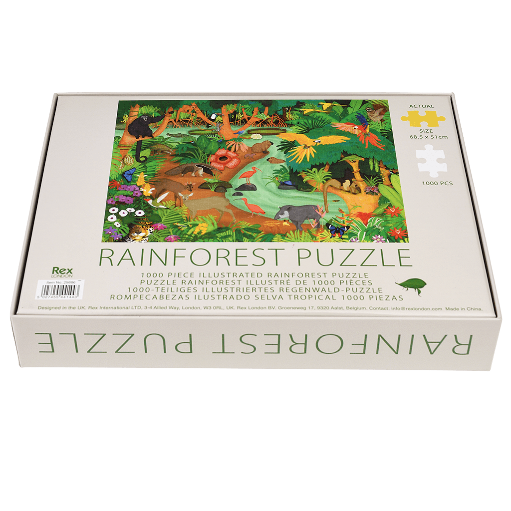 Rainforest 1000 Piece Puzzle | ﻿Rex London
