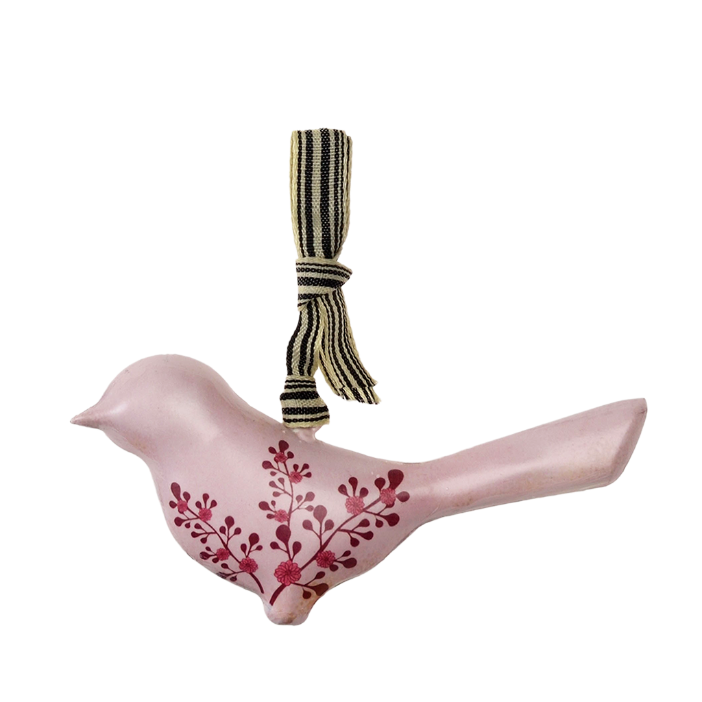 Assorted Colour Metal Bird Hanging Decoration (single) | ﻿Rex London