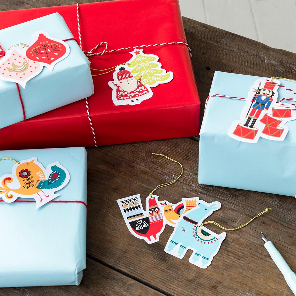 Paper Christmas Gift Tags (pack Of 6) | ﻿Rex London